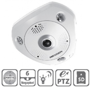 HIKvision 6MP Fish-eye Network IP Camera In Singapore DS-2CD6362F-I(V)(S)